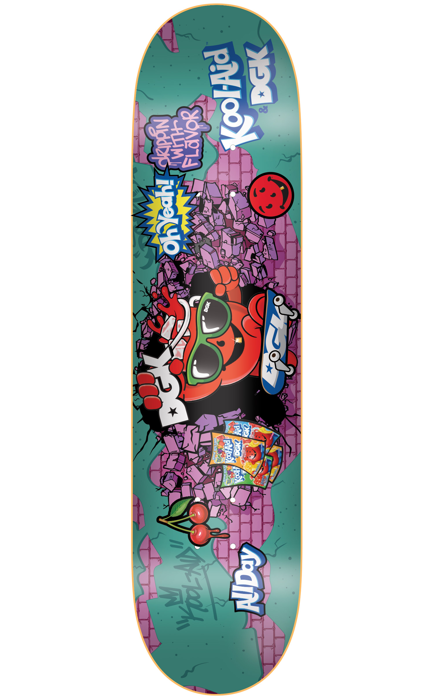 DGK×KOOL AIDコラボDECK発売 – Charlie TRADING INC. チャーリートレーディング